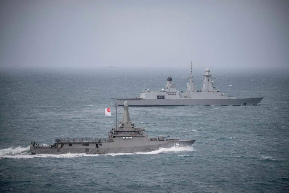 Le groupe aéronaval français débute l’exercice Pacific Steller en mer ...