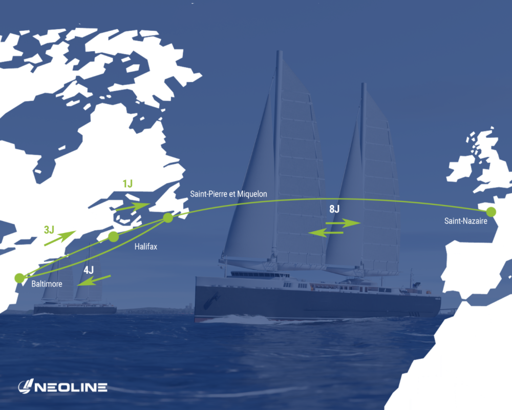 Neoline : le premier voilier-cargo à l’eau, la commande d’un deuxième se précise | Mer et Marine