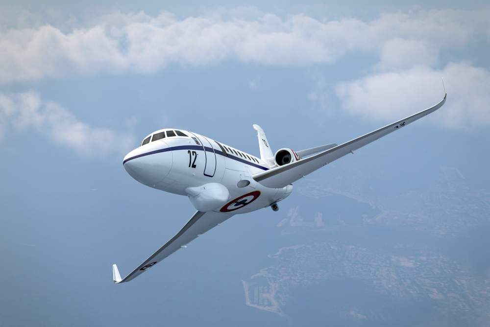 Cinq nouveaux avions de surveillance maritime Falcon 2000 Albatros ...