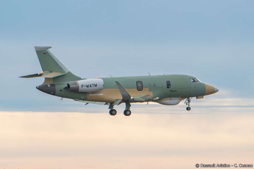 Cinq nouveaux avions de surveillance maritime Falcon 2000 Albatros commandés pour la Marine ...