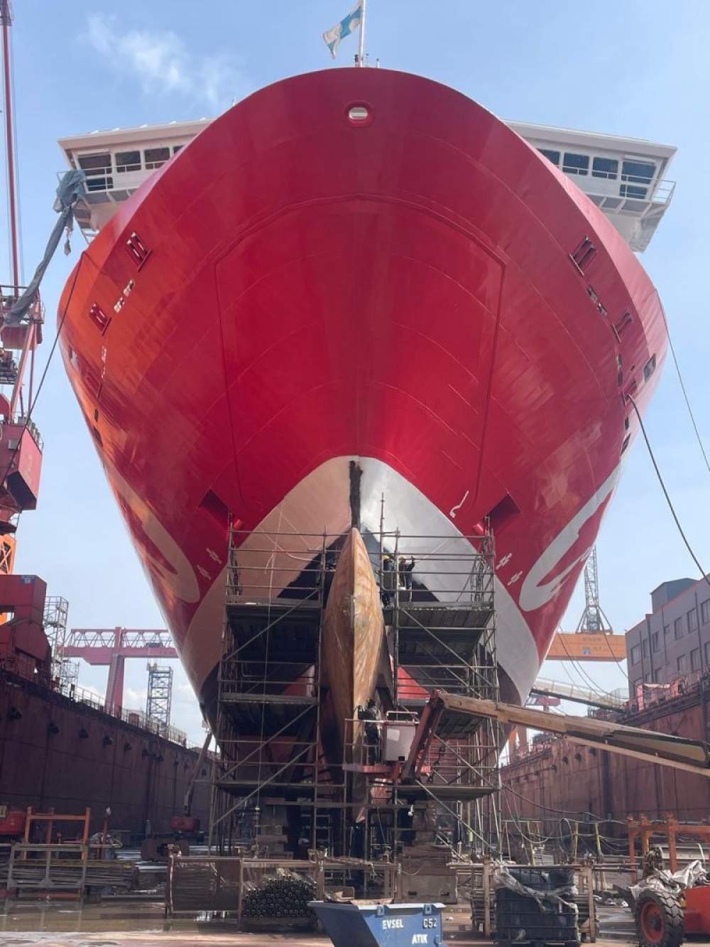 Corsica Linea : le bulbe du Jean Nicoli remplacé | Mer et Marine