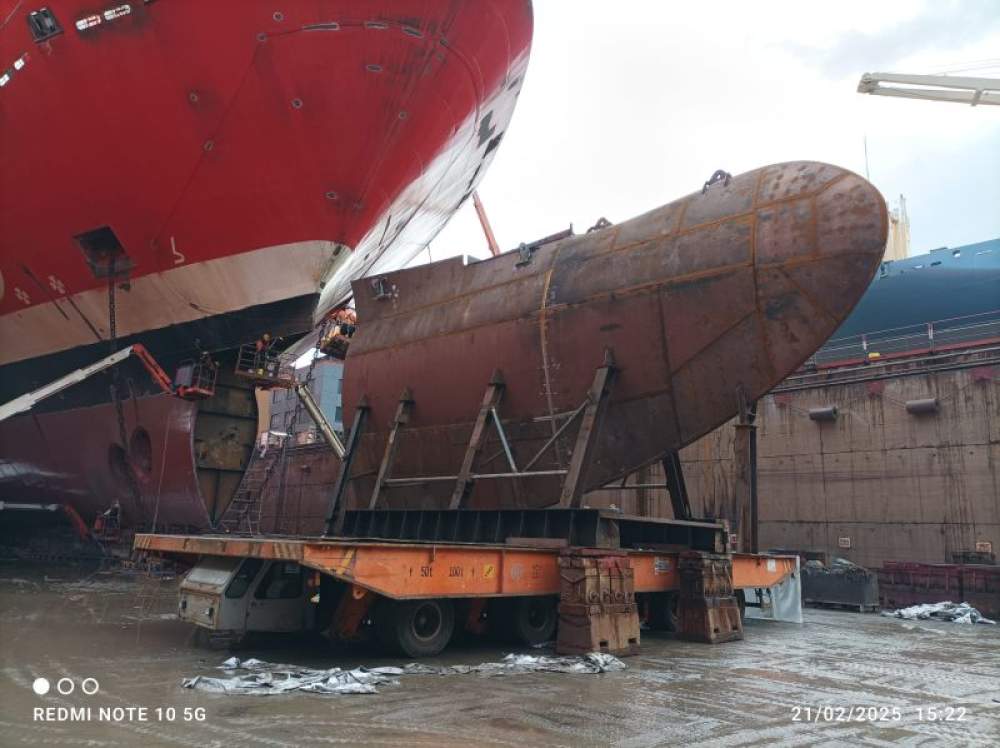 Corsica Linea : le bulbe du Jean Nicoli remplacé | Mer et Marine