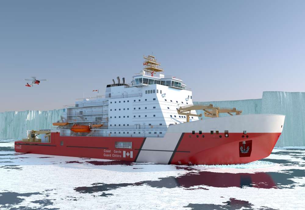 Davie : l’assemblage du nouveau brise-glace lourd canadien a débuté en ...
