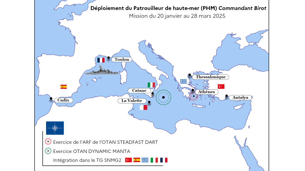 Le Commandant Birot a achevé sous bannière de l’OTAN son ultime grand ...