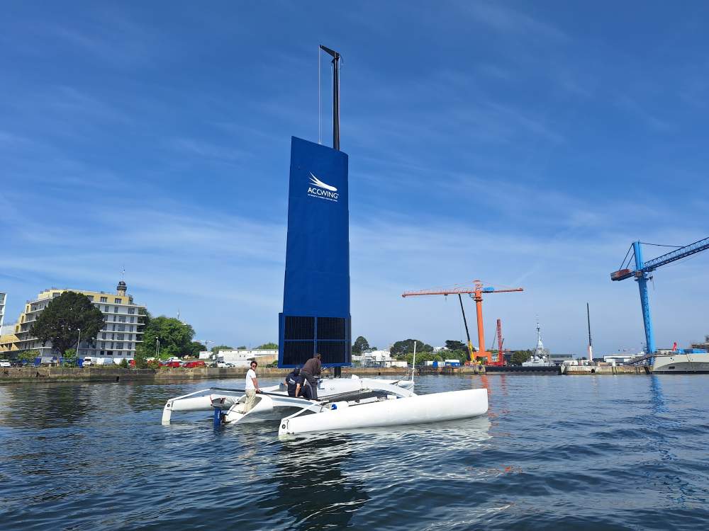 A Navexpo, ACCWing dévoile le nouveau prototype de son aile de ...