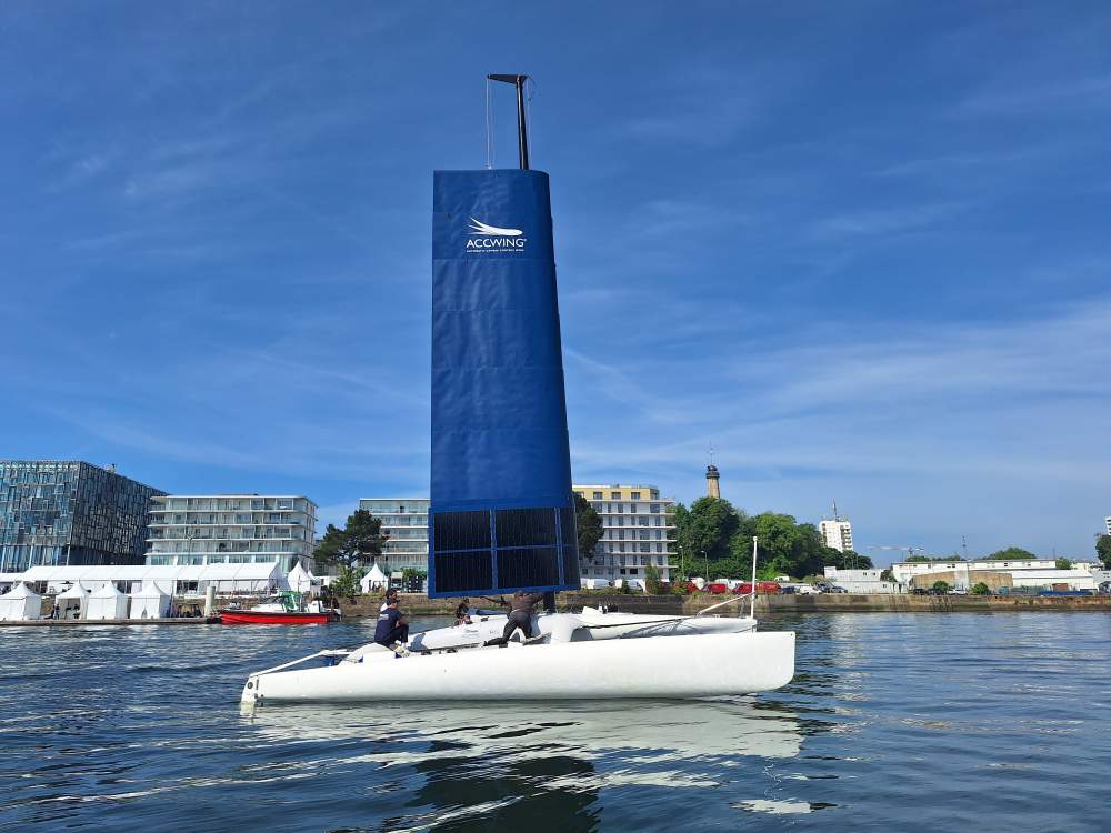 A Navexpo, ACCWing dévoile le nouveau prototype de son aile de ...