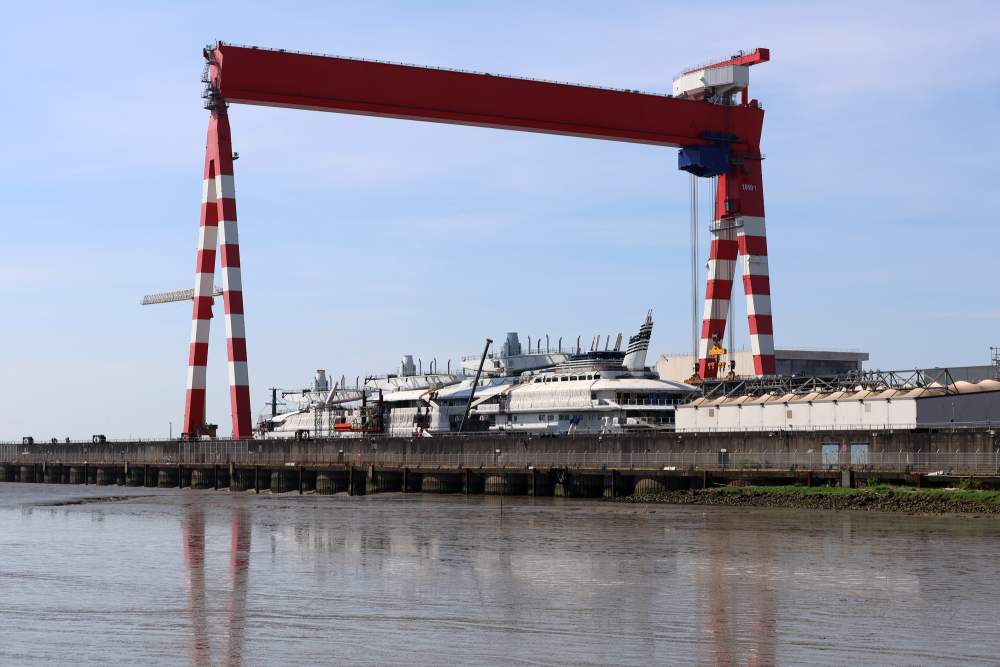 Saint-Nazaire : le premier voilier de croisière d’Orient Express a reçu ...