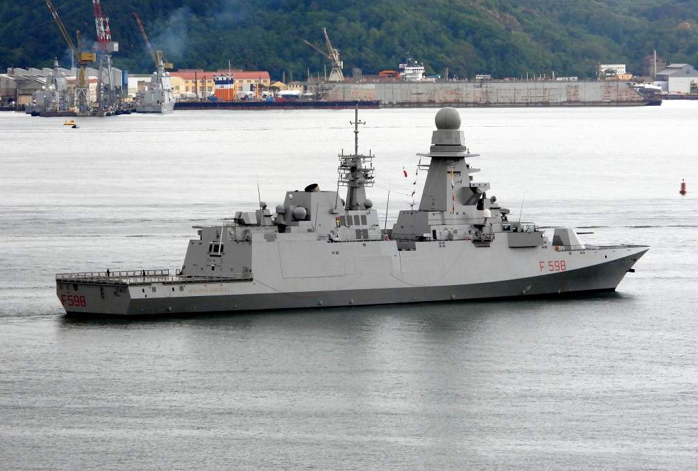 La 10ème FREMM italienne en essais mer | Mer et Marine