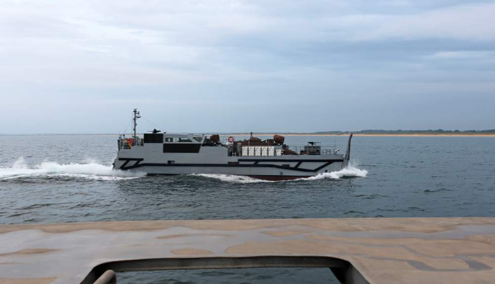 Immersion avec les forces de débarquement mobilisées pour l'exercice ...