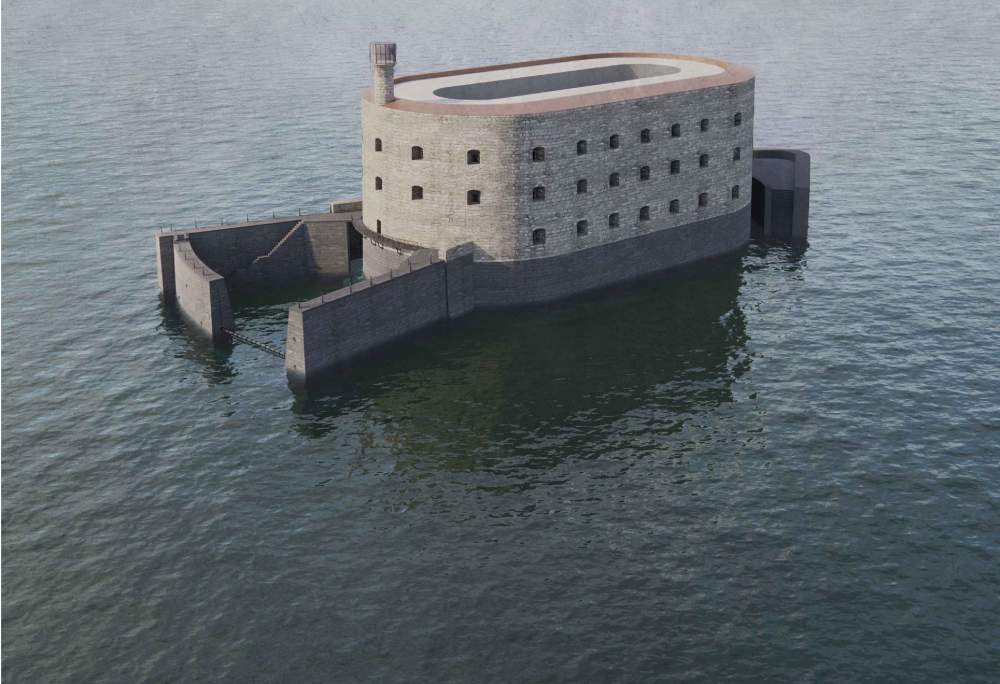 Fort Boyard : les travaux de reconstruction de ses ouvrages de ...