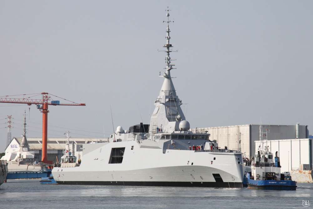 Amiral Ronarc’h : derniers essais avant le départ de la première FDI ...