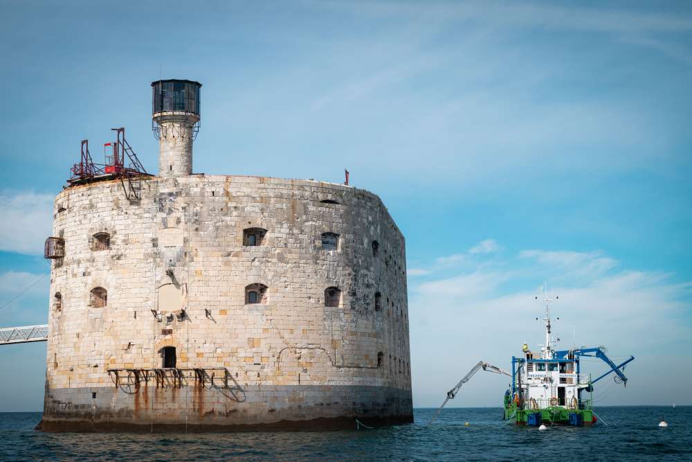 Fort Boyard : un chantier de restauration complexe, soumis aux éléments ...