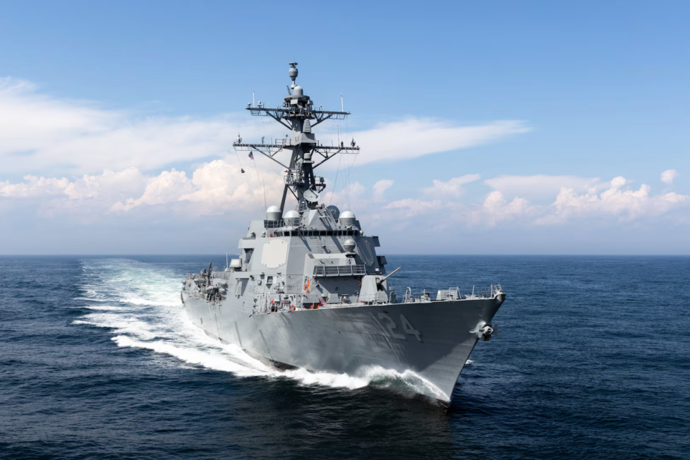 L’US Navy réceptionne son 75ème destroyer de type Arleigh Burke | Mer ...