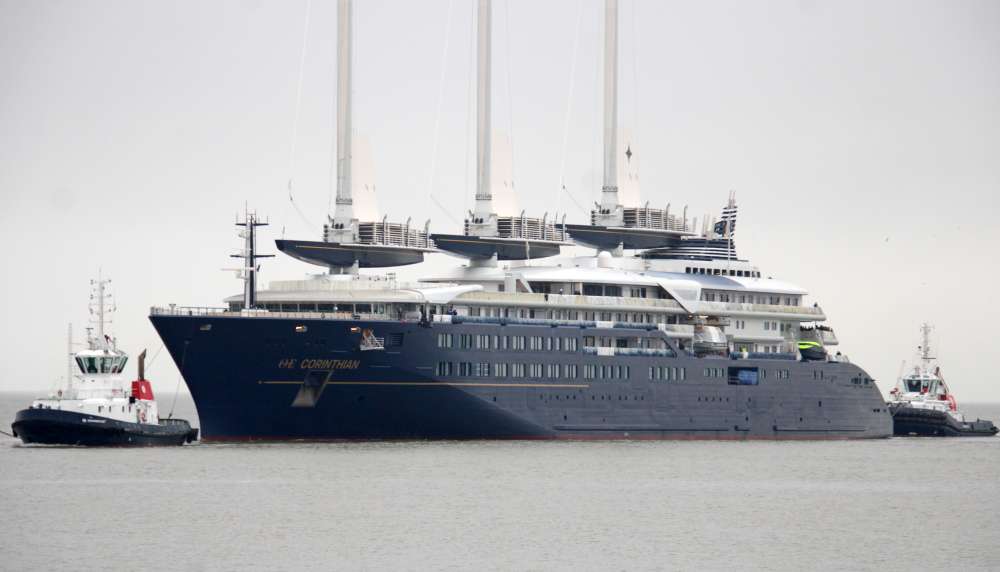 L’OE Corinthian est rentré à Saint-Nazaire après ses premiers essais en ...