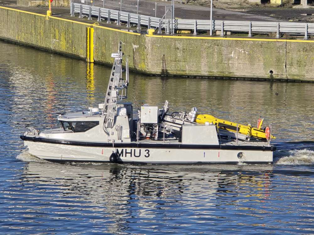 Le nouveau chasseur de mines belge Tournai a rejoint Lorient pour la ...