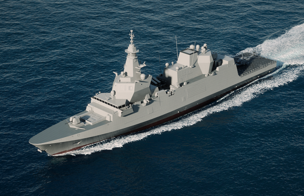 Nouvelles vues des futures frégates italiennes du type FREMM EVO | Mer ...