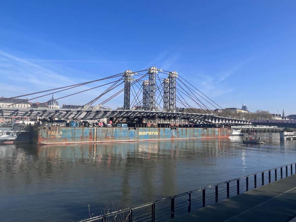Pont Anne-de-Bretagne : à Nantes, les grandes manœuvres ont débuté ...