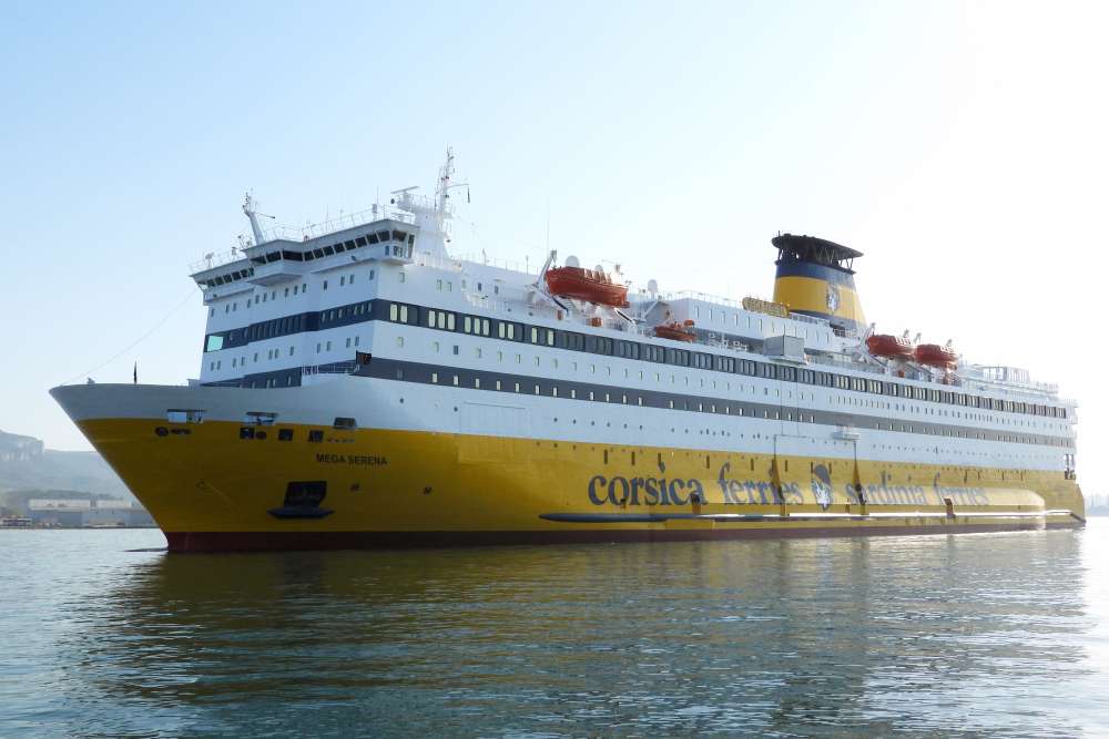 Corsica Ferries : le nouveau Mega Serena est arrivé à Toulon | Mer et ...