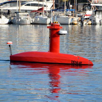 iXblue : le drone de surface DriX pour communiquer avec les engins sous ...