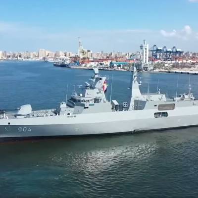 La première frégate égyptienne du type Meko A200 a rejoint Alexandrie ...