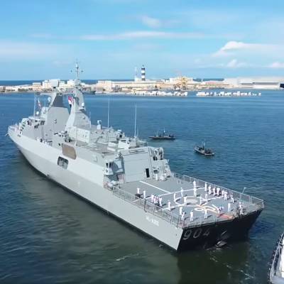 La première frégate égyptienne du type Meko A200 a rejoint Alexandrie ...