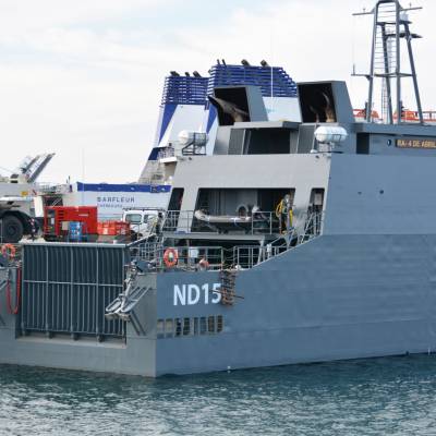 Cherbourg : le premier LCT construit par CMN a débuté ses essais en mer ...