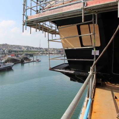 Piriou : sur le chantier de la future drague hybride Hydromer de la ...