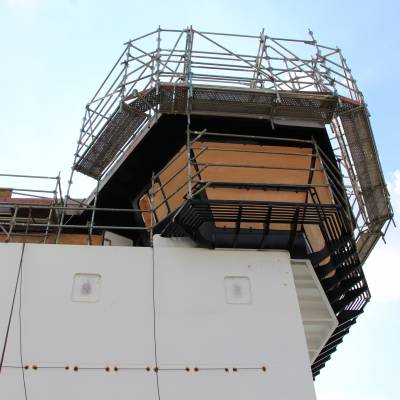 Piriou : sur le chantier de la future drague hybride Hydromer de la ...