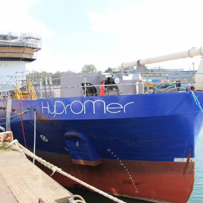 Piriou : sur le chantier de la future drague hybride Hydromer de la ...