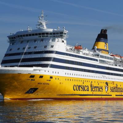 Corsica Ferries : le nouveau Mega Victoria fait ses premières escales ...