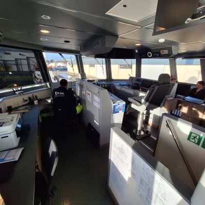 À bord du TSM Texel, nouveau navire polyvalent de Thomas Services ...