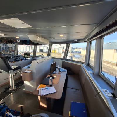 À bord du TSM Texel, nouveau navire polyvalent de Thomas Services ...
