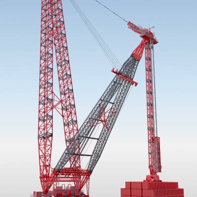 Mammoet lance sa grue géante SK6000 | Mer et Marine