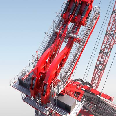 Mammoet lance sa grue géante SK6000 | Mer et Marine