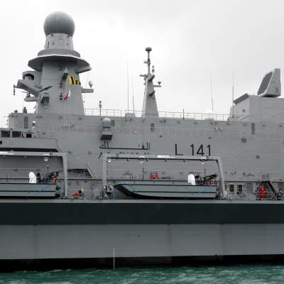 Le bâtiment de projection Al Fulk reprend la mer sous pavillon qatari ...