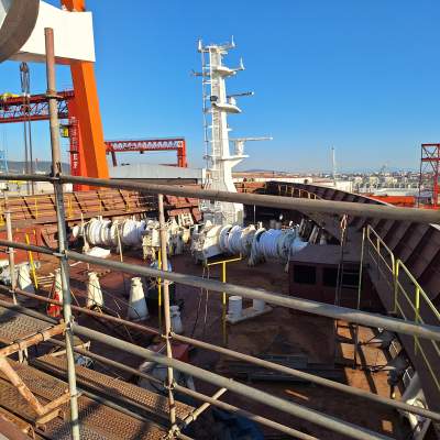 Neoline : le premier voilier-cargo à l’eau, la commande d’un deuxième se précise | Mer et Marine